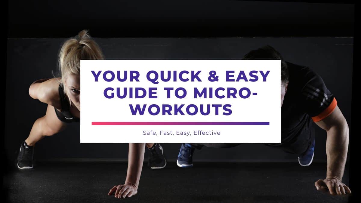 Micro-Workouts: How To Lose Weight & Gain Muscle (1-Minute HIIT)
